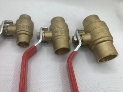Cina Mexico hot sale 1/2 Inch gas Female Threaded Forged Brass full welded ball valve in vendita