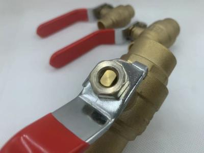 Cina Mexico hot sale 1/2 Inch gas Female Threaded Forged Brass full welded ball valve in vendita