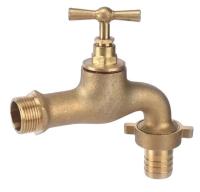 China Non Rusting Deck Mounted Brass Bib Cock For Washing Machine for sale