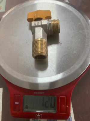 China Safety DN20-NPT Plumbing Angle Valve Triangle Angle Valve 1/2inch for sale