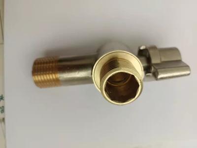 China Safety DN20-NPT Plumbing Angle Valve Triangle Angle Valve 1/2inch for sale