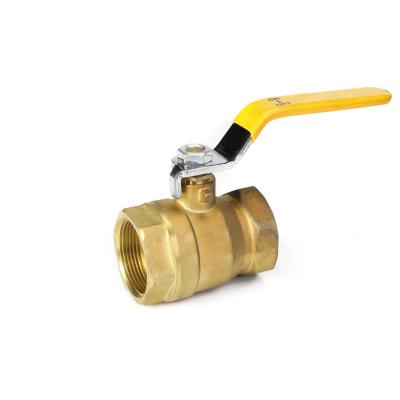 China Size Customizable 42mm Manual Brass Gas Valve With Aluminum Handle for sale