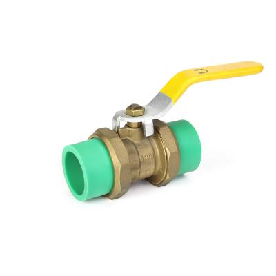 China Size Customizable 42mm Manual Brass Gas Valve With Aluminum Handle for sale