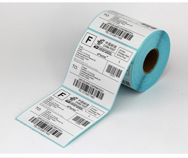 Quality White Direct Thermal Address Shipping Label Waybill Blank Adhesive Paper 4x6 for sale