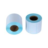 China Waterproof Fade Resistant Thermal Paper Label With Strong Adhesive for sale