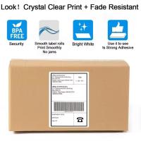 China Eco Friendly Thermal Shipping Labels For Package Tracking for sale