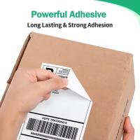 China Custom Eco Friendly Shipping Labels For Clear Barcode Scanning for sale