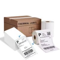 China Permanent Adhesive Shipping Label Heat Resistant 4x6 Inch for sale