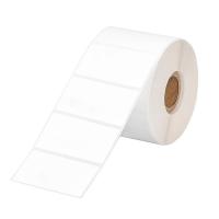 China Glossy White Permanent Adhesive Transfer Label Solvent Resistant for sale
