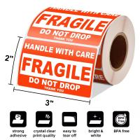 China Custom Diagonal Stripes Alert Caution Attention Label Self Adhesive for sale