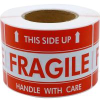 Quality Durable Bold Font Bulletin Warning Label Waterproof Self Adhesive for sale