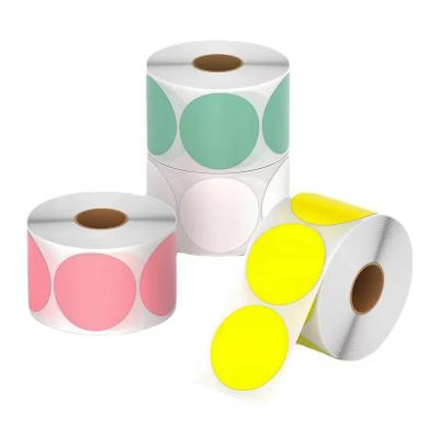 China Código de barras em branco Rolo de papel adesivo térmico à prova d'água Colorido 100x 150mm 4*6' à venda
