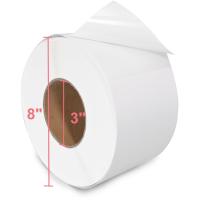 China Barcode Logo Direct Thermal Transfer Label Sticker Roll Customized for sale
