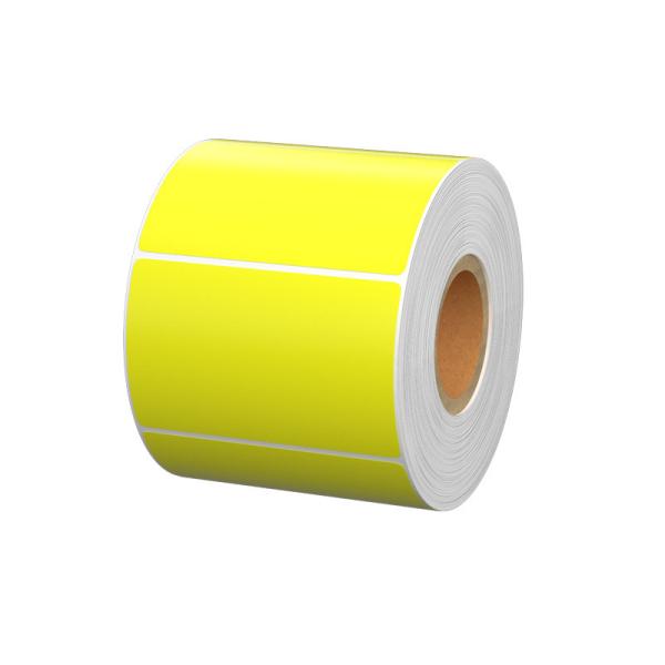 Quality Multi Colors Custom Adhesive Colored Label Paper Waterproof Rectangular for sale