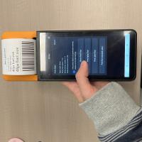 China Orange Android12/13 Handheld Pos Touchscreen Five Point Capacitive for sale