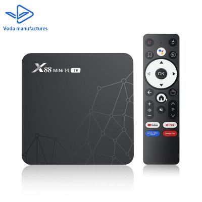China Mini TV Box Android 14 4k UHD Dual Wifi6 Rk3518 Quad Core for sale