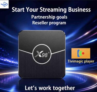 China Multi Functional Android 11 Streaming TV Box Multilingual Interface Set Top Box for sale
