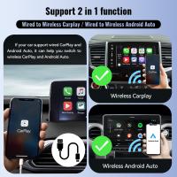 China Wired To Wireless Carplay Box Android Auto Car Interconnection Converter Box for sale