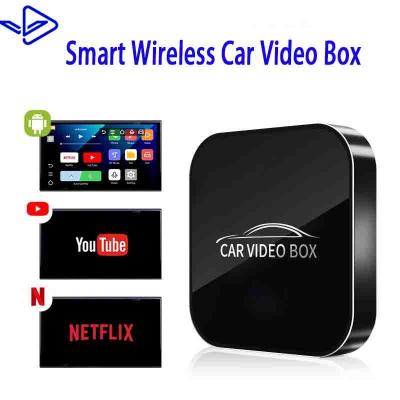 China Smart Car Video Box Wireless Carplay Android Auto Adapter For Cars Vans Trucks for sale