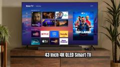 43 Inch 4K QLED Smart TV Wholesale | Factory Direct Smart TV with TiviMagic Streaming Player