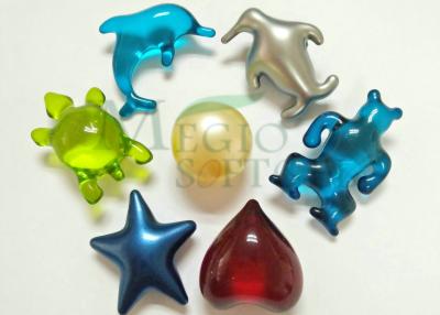 China Bath oil beads with various colors, scents and shapes for sale