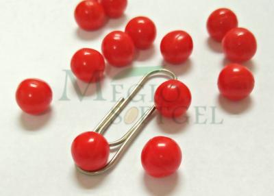 China 7mm perfectly spherical paintball with thick and bright filling for sale