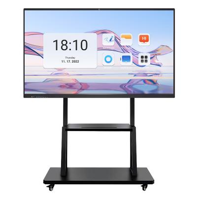 Cina Lavagna digitale interattiva Qtenboard 65"75"86" per aule scolastiche, schermo touch screen intelligente 4K UHD per presentazioni in vendita