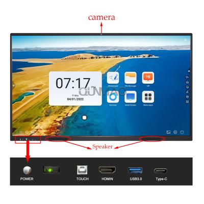 China Custom Lcd 4k UHD I3 I5 I7 All in One Smart Digital Interactive White Board for sale
