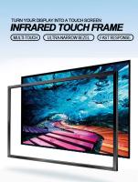 China Qtenboard Infrared Touch Screen Monitor with USB Interface and Customizable Size Interactive Flat Panel for sale