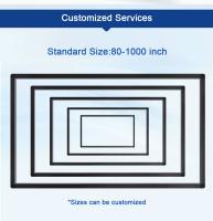 China Qtenboard Infrared Touch Screen Monitor with USB Interface and Customizable Size Interactive Flat Panel for sale