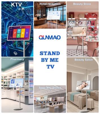 Κίνα 21.5 ιντσών Smart TV Touch Screen Android Ενσωματωμένη κάμερα Μικρό φορητό τηλεοπτικό tablet προς πώληση