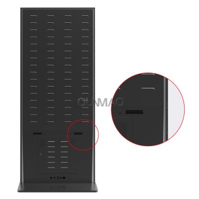 China New Fashion Kiosk 65inch Advertising Equipment Light Pole Video Led Outdoor Street Self Service Kiosk for sale