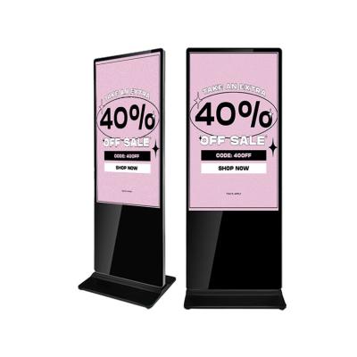 China Floor Stand Lcd Advertising Display Waterproof Indoor Retail Store Digital Signage for sale
