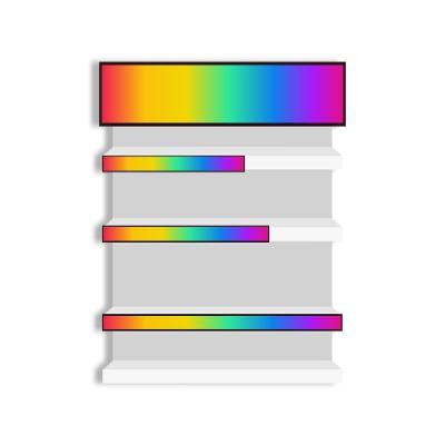 중국 큐텐보드 초대 폭식 LCD 바 38인치 설치가 쉬워 소매점 디지털 사이니지 판매용