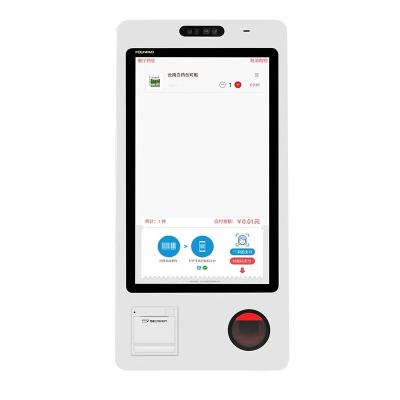 China Pedido de autoatendimento Pagamento Quiosque de tela sensível ao toque Máquina de pagamento automático Escaneador de códigos de barras Quiosque Quiosque de pedidos à venda