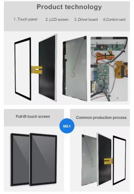 China Qtenboard Wholesale 32 43 50 55 65 75 Inch 4k Indoor Floor Standing Lcd Touch Screen Kiosk Self Service Kiosk for Shop for sale