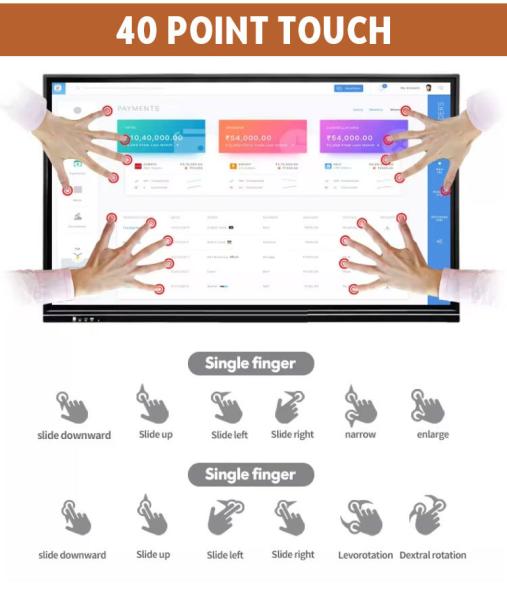 Quality AI Camera Ultra-Slim Bezel Design Real-Time Collaboration Smart Digital for sale