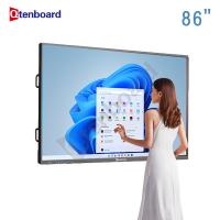 China 4K Ultra HD Interactive Smart Board with 40-50 Touch Points and Multi-Touch Functionality for sale