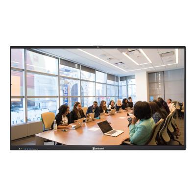 China Eye Protection Corporate Training Interactive Panel Display Anti Glare 55 65 75 85 86 Inch for sale