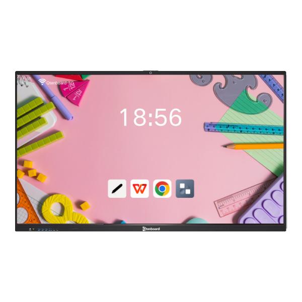 Quality AG Anti-glare Glass Pen*2 Gamification In Learning Smart Digital Whiteboard for sale
