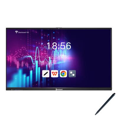 China Qtenboard 55 65 75 86 100 110 polegadas 4K Win 11 Interativo Smart Board para conferência à venda