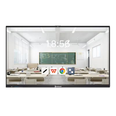 Cina Qtenboard 4K Android 14 4+32G V100 Tavola bianca interattiva Tavola bianca intelligente in vendita