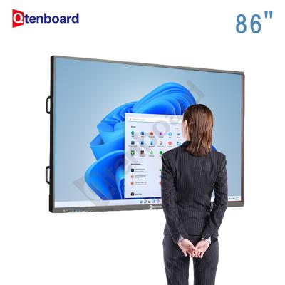 China Qtenboard All-In-One Teaching Smart Board Interactive White Board for sale