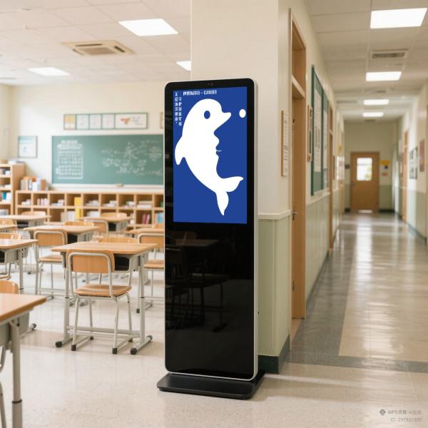 Quality Android OS Qunmao School Digital Signage Dustproof Waterproof High Brightness and Sleek Design with 2K/4K Resolution for sale