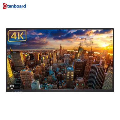 Китай Qtenboard ODM/OEM 65 75 86 дюймовый 4K LCD All in One Интерактивная панель Умная цифровая доска цены продается