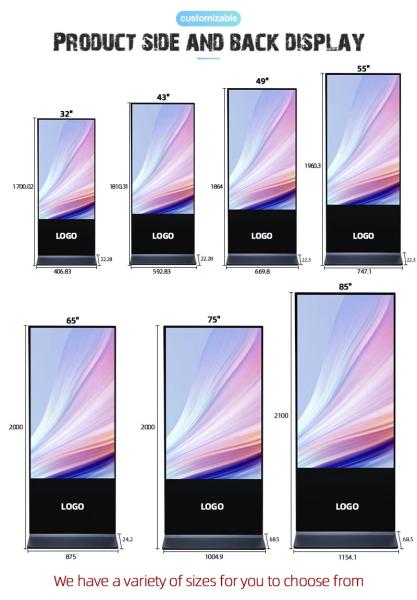 Quality Qunmao Windows System LCD Custom Root Screen 32 Inch School Digital Signage with for sale