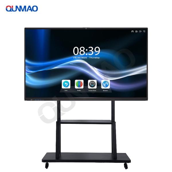 Quality Qtenboard Wholesale 55 65 75 Inch Smart Touch Screen OEM Interactive Flat Panel for sale