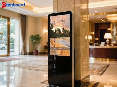 Cina Qunmao Wholesale Hotel Digital Signage Android Pavimento Standing Indoor Digital Signage in vendita