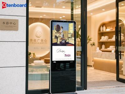 Cina Qunmao Pavimento Pubblicità Display Pubblicità Screen Hotel Stand Digital Signage in vendita