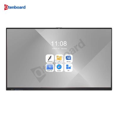중국 큐텐보드 인터랙티브 터치 패널 65 75 86 인치 아랍어 디스플레이 판매용